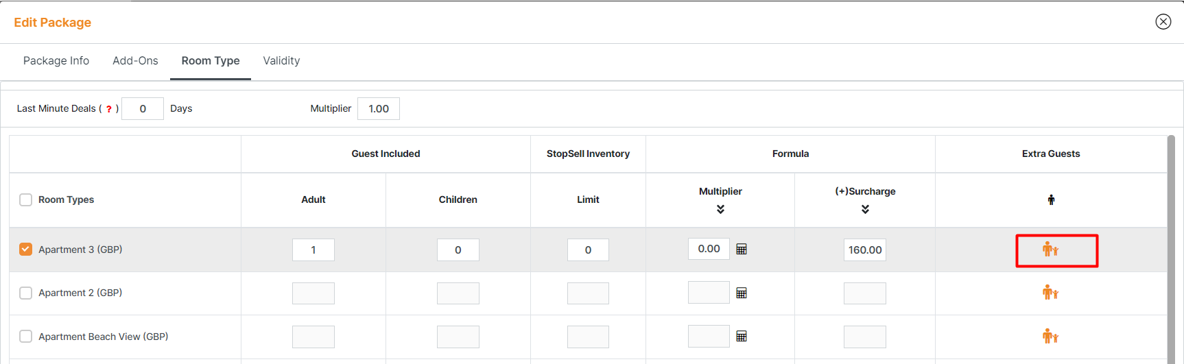STAAH MAX Booking Engine V2 - How to manage Extra Guest Charge (Packages)?